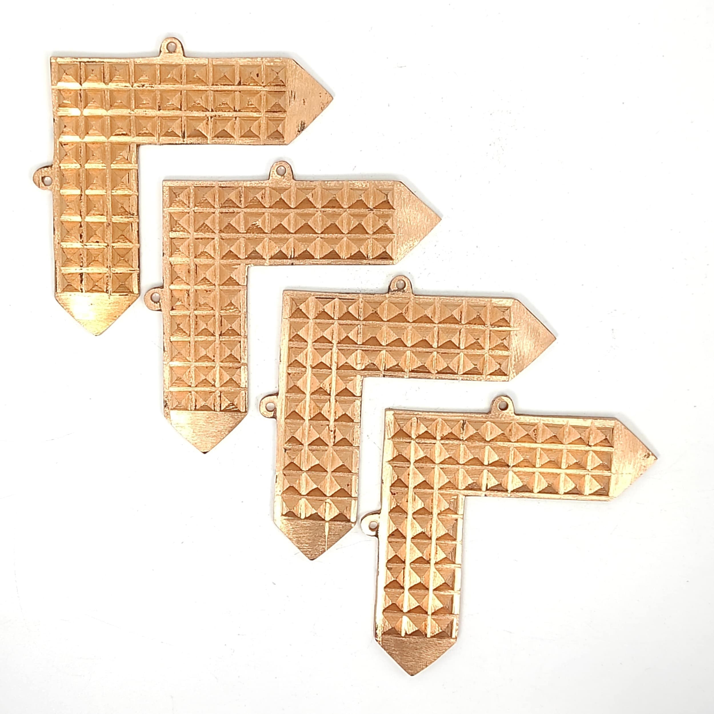 Copper Corner Angle Pyramid Vastu Correction — Parthpooja